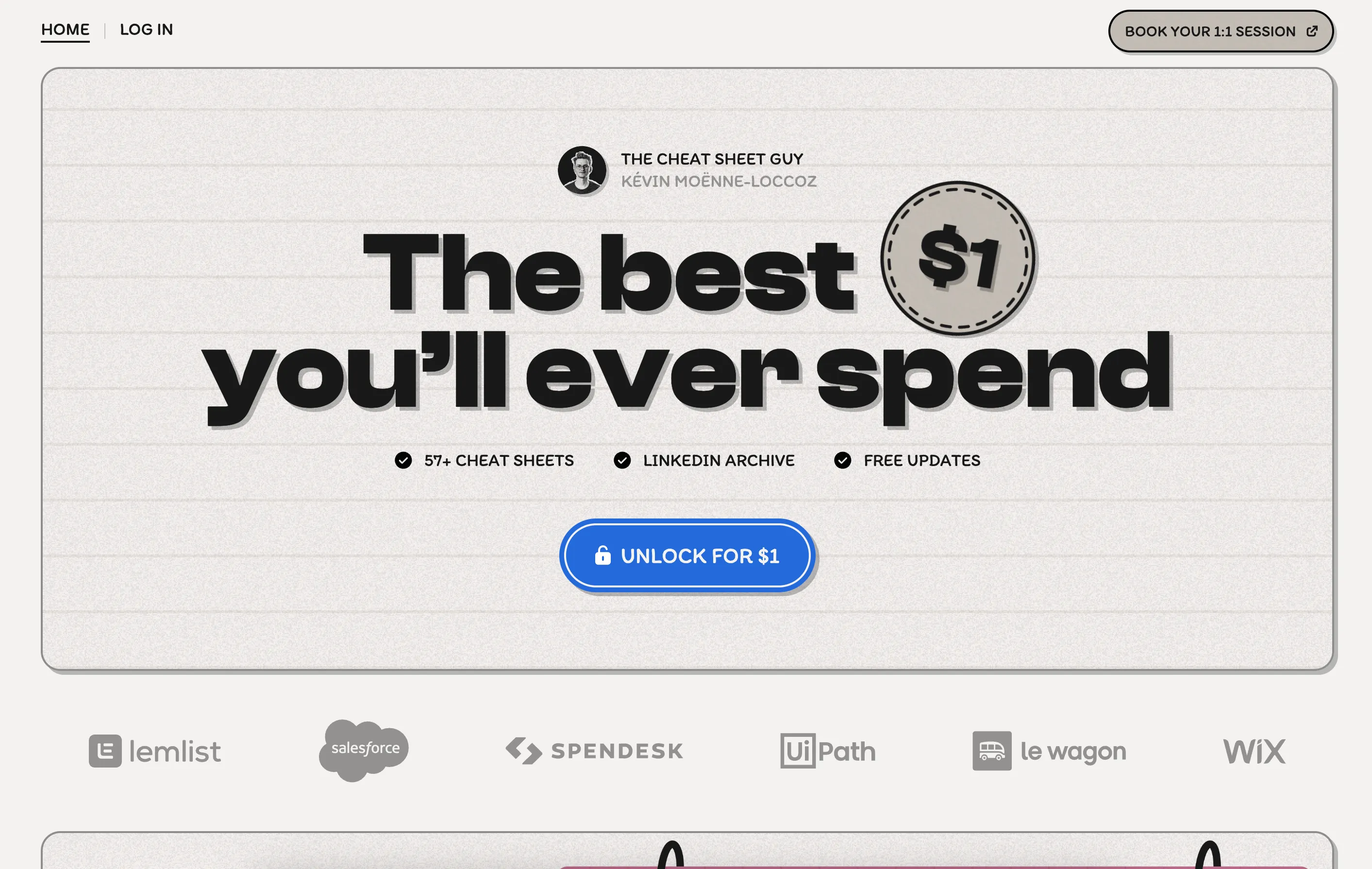 Learn How The Cheat Sheet Guy Uses Memberstack | Showcase